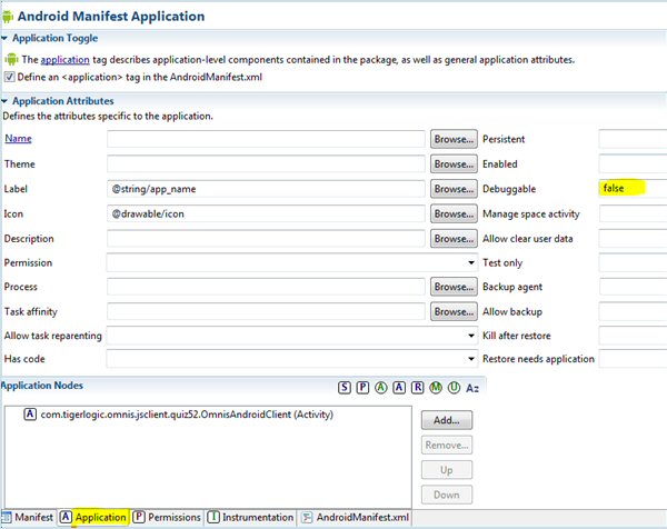 Omnis Technical Notes - Building & Customizing the Android app