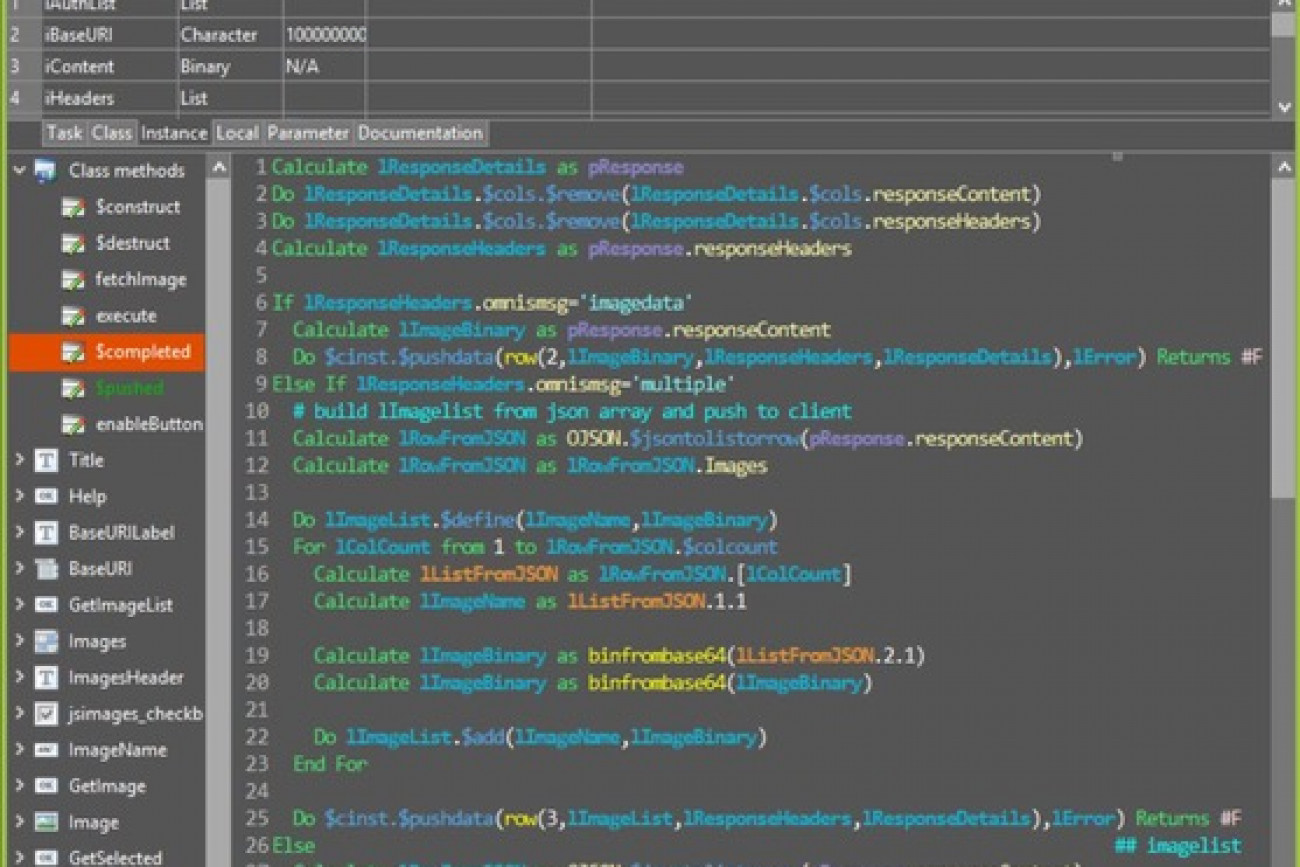 Omnis Studio >_ the fast + easy development environment for your apps