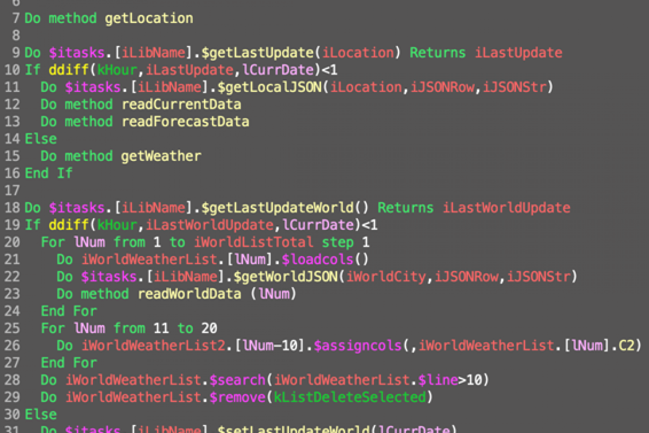 Omnis Studio >_ the fast + easy development environment for your apps