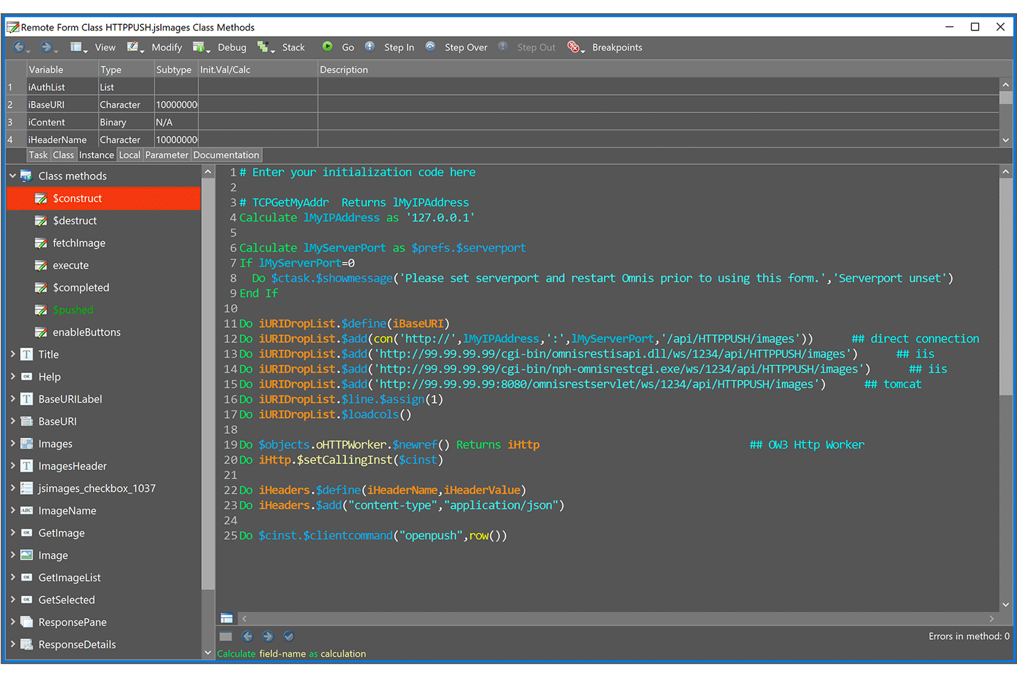 Omnis Studio: the fast + easy development environment for your apps