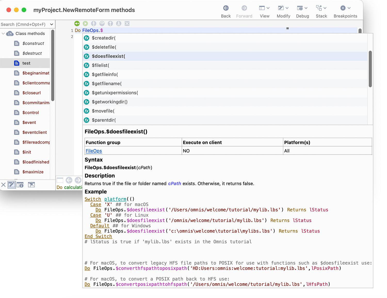 Omnis Studio: the fast + easy development environment for your apps